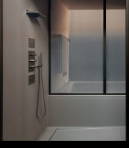 Armani Roca wellness shower area - Contemporary Building Products