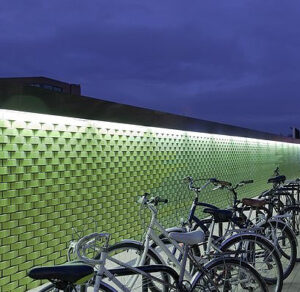 Ibstock Umbra Sawtooth glazed brick - Contemporary Building Products